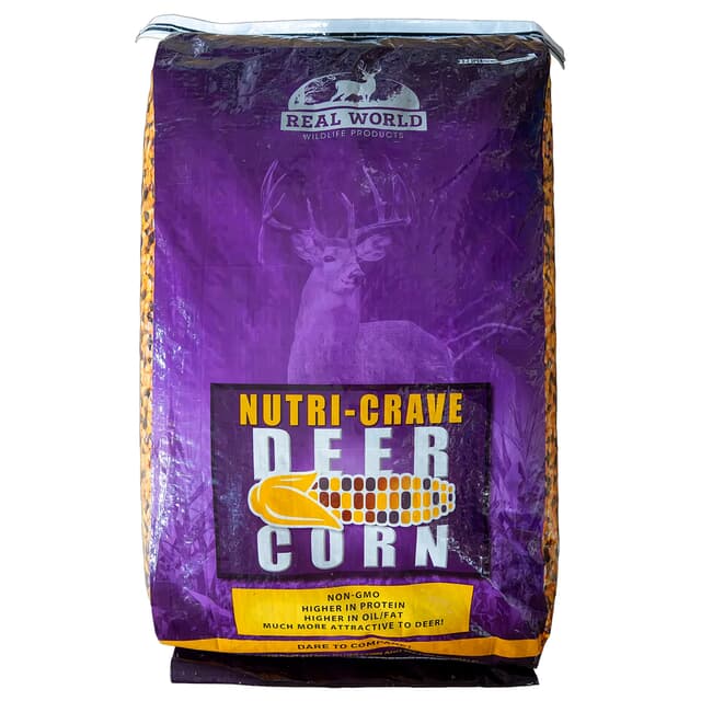 Real World Wildlife Products Nutri-Crave Deer Corn 40lb Bag NUTRI-CRAVE ...