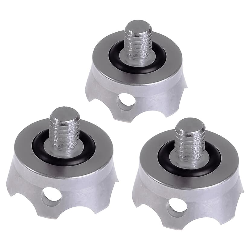 Really Right Stuff Stainless Steel Rock Claw Tripod Foot (Set of 3) RRS ...