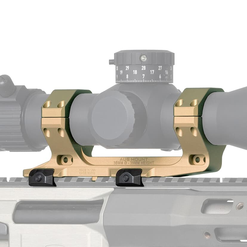 Reptilia AUS 35mm 1.54" Clear Anodized Scope Mount 100-157 For Sale ...