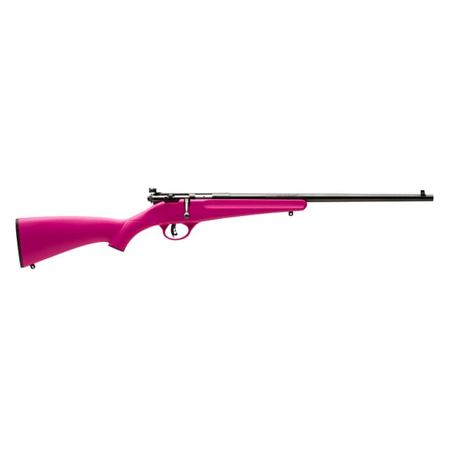 Savage Arms Rascal .22 LR 16.13" 1:16" Bbl Pink BA Single-Shot Rifle ...