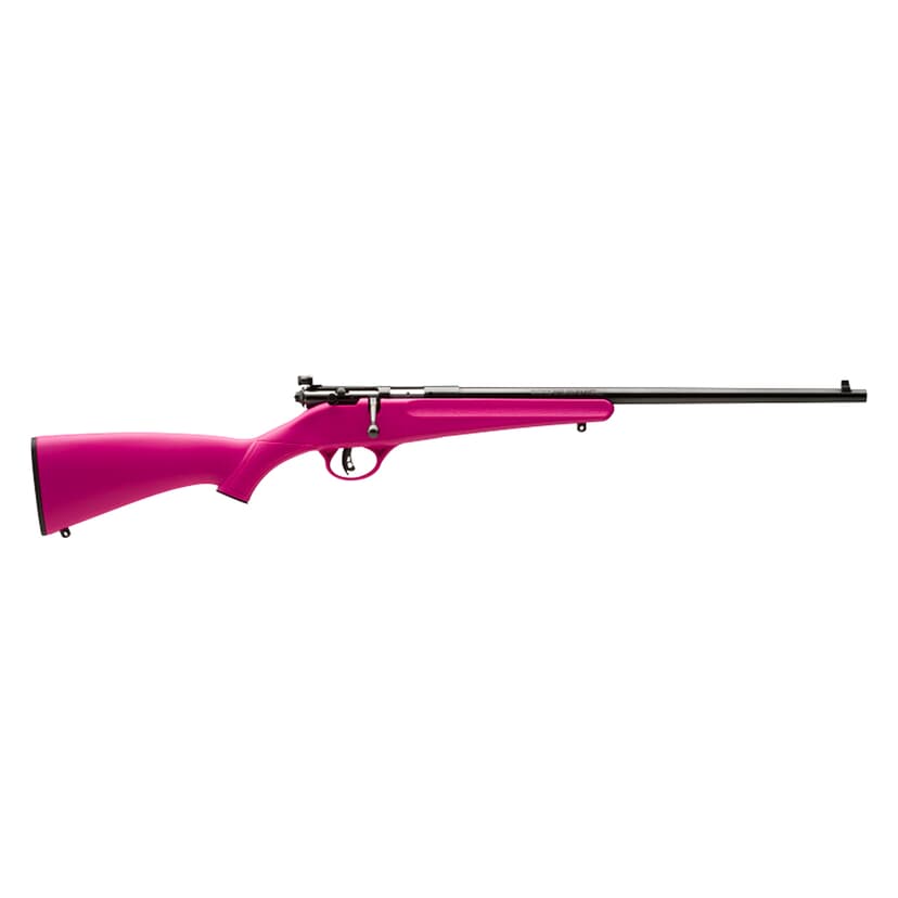 Savage Arms Rascal .22 LR 16.13" 1:16" Bbl Pink BA Single-Shot Rifle ...