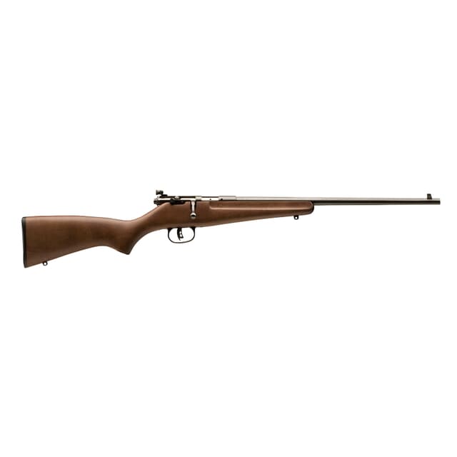 Savage Arms Rascal Hardwood .22 LR 16.13" 1:16" Bbl Brown Hardwood BA ...