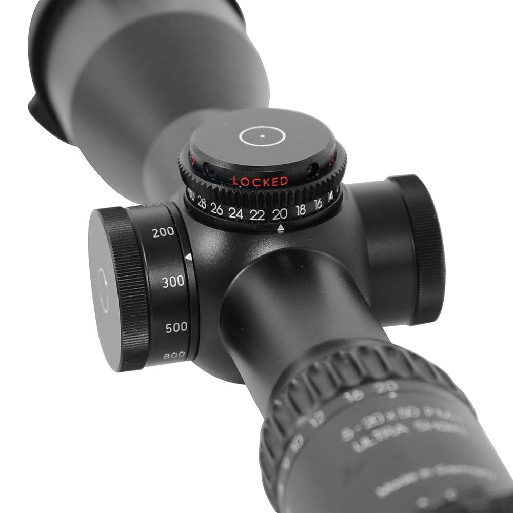 Schmidt Bender 5-20x50 PM II Ultra Short P 1. BE P4F-MOA 1/4 MOA CCW ST ...