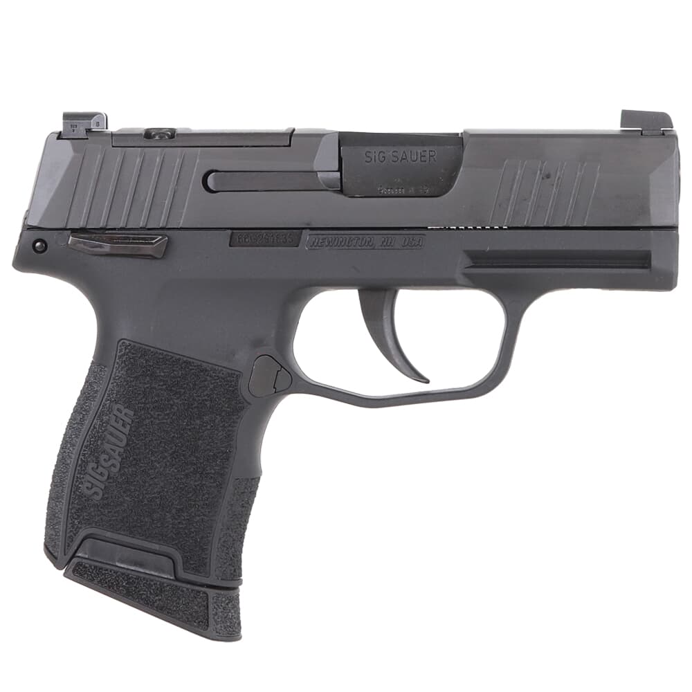 Sig Sauer P365 9mm 3.1" Bbl Optics Ready Black MA Compliant Pistol w/(2 ...