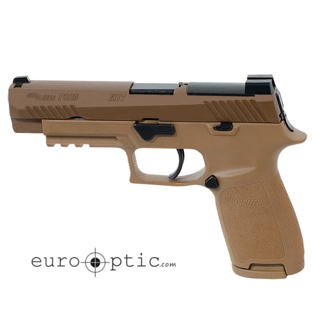 Sig Sauer M17 P320 Pistol 9mm Coyote SIGLITE w/DeltaPoint Pro Plate (2 ...