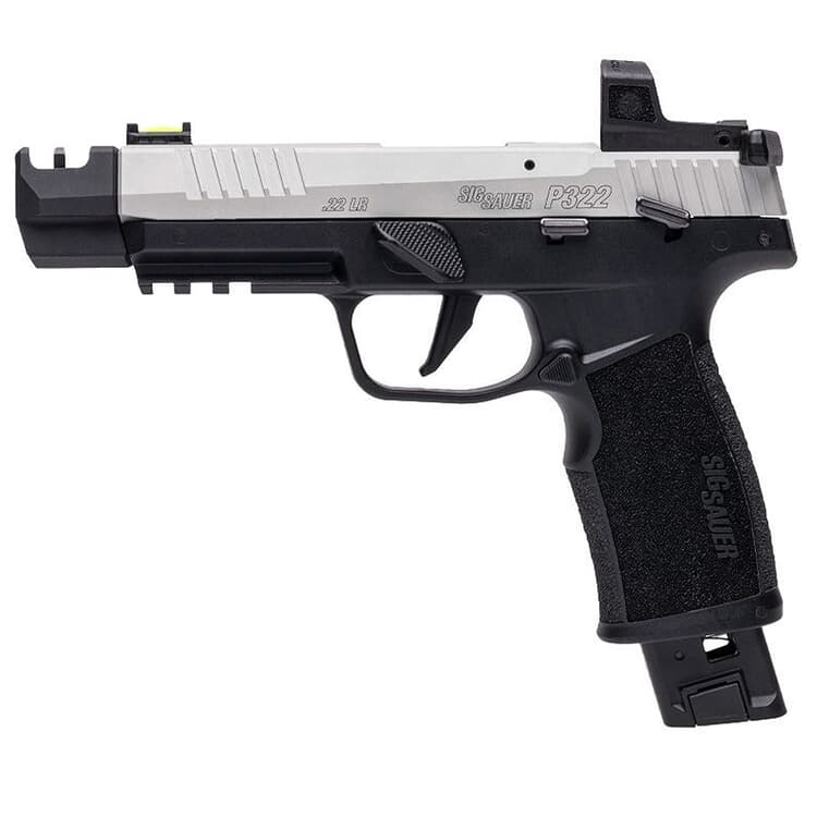 Sig Sauer P322 .22LR 2-Tone 4" Threaded Bbl Pistol w/ Romeo Zero Elite ...
