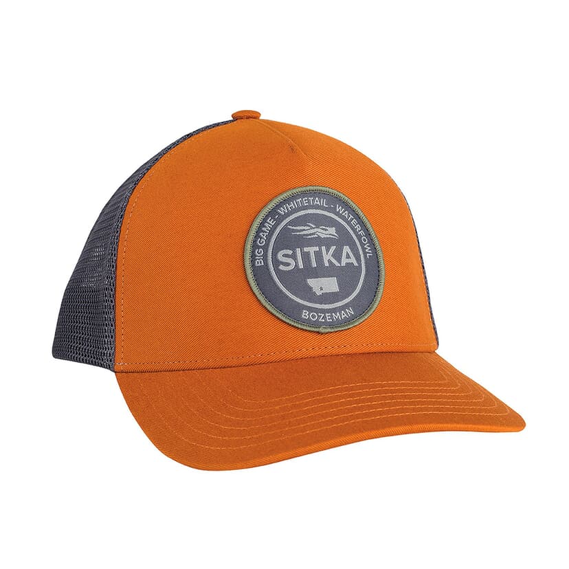 Sitka Gear Rust Seal Five Panel Patch Trucker Hat 20082-RU-OSFA For ...