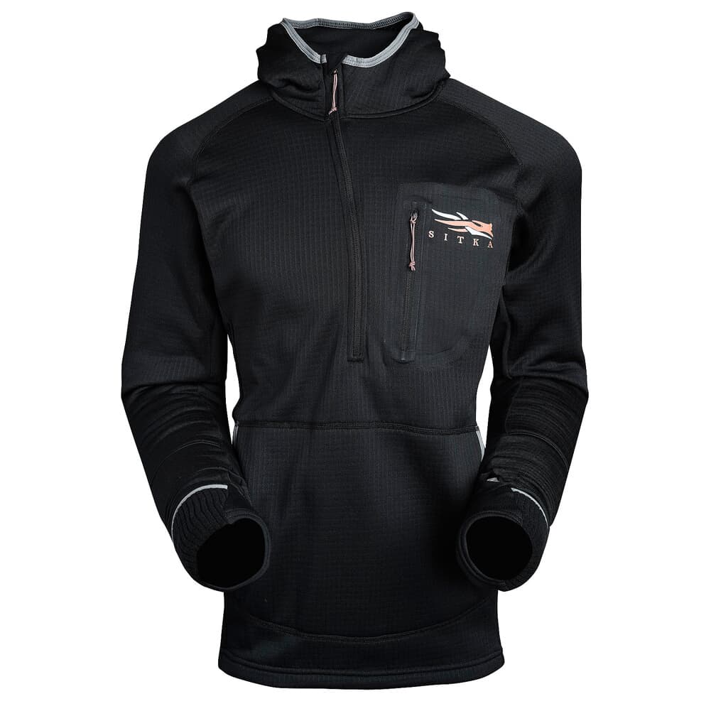 Sitka Fanatic Hoody Sitka Black 70018-BK For Sale - EuroOptic
