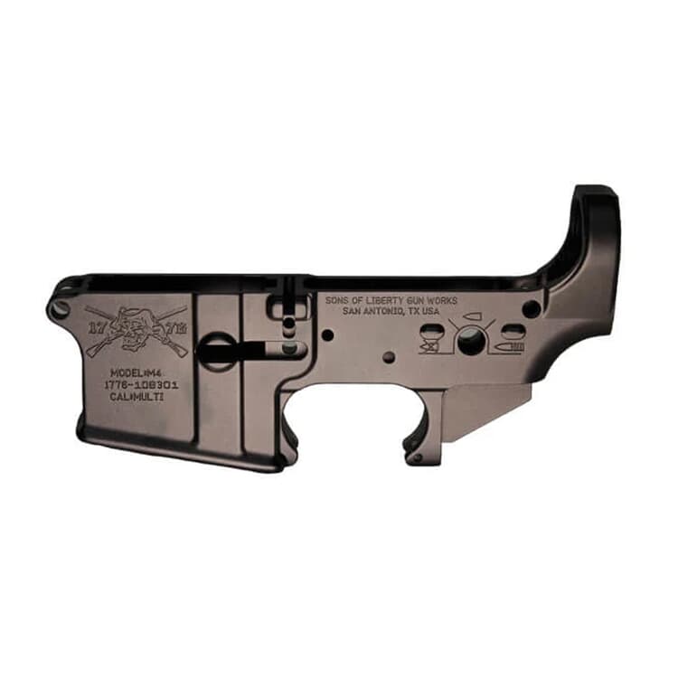 SOLGW M4 Stripped 5.56 Forged Lower Receiver ANGRYPATRIOT For Sale ...
