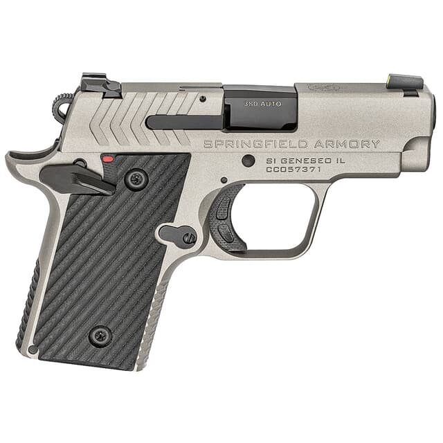 Springfield Armory 911 .380 ACP Titanium Pistol (w/ 2 magazines ...