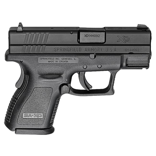 Springfield Armory XD 9MM 3" BLACK 10Rd XD9801 For Sale | Flat Rate ...