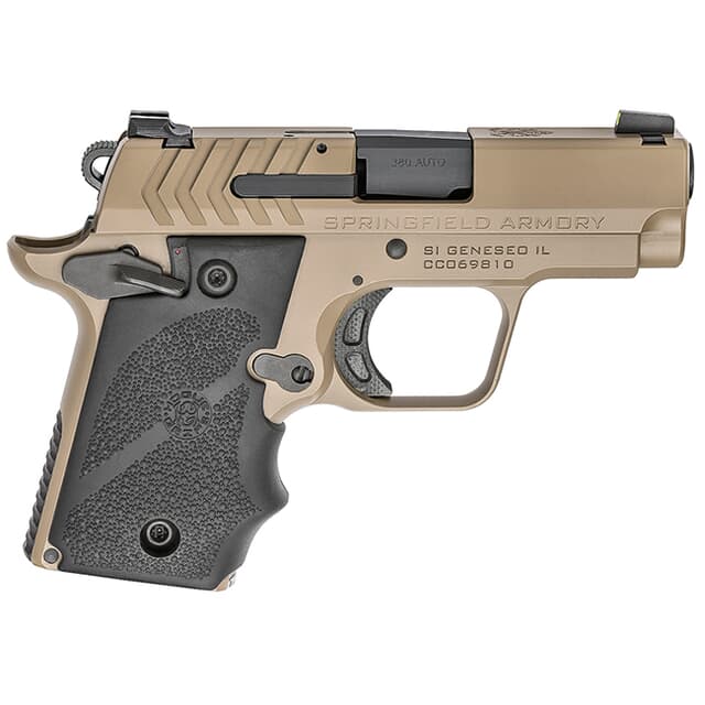 Springfield Armory 911 .380 ACP Desert FDE Pistol (w/ 2 magazines ...