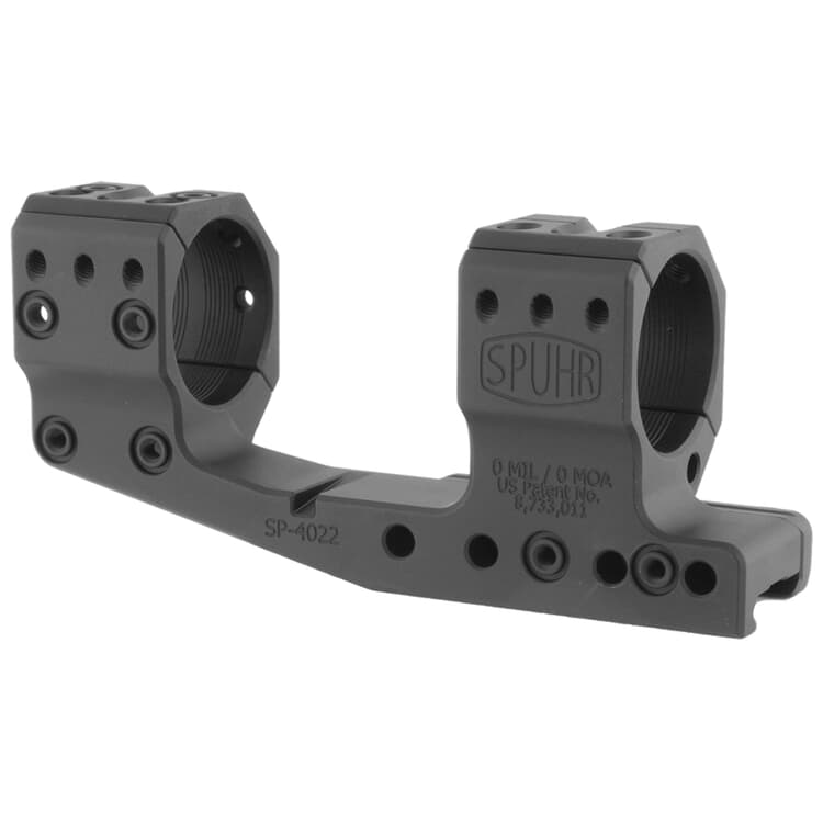 Spuhr Cantilever Unimount 34mm 0 MIL/MOA 1.5" Picatinny Scope Mount SP ...