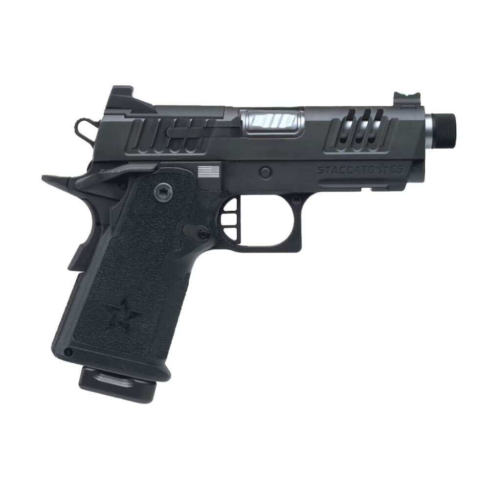 Staccato CS Carry V3 CS Optic Ready Stainless Threaded Barrel (Blk Al ...