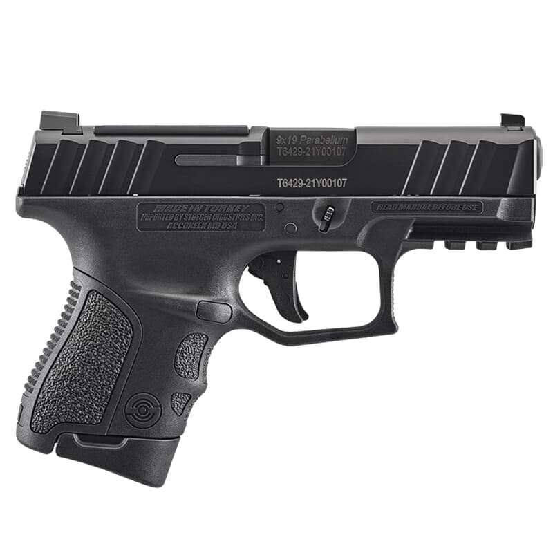 Stoeger STR-9SC 9mm 3.54" Bbl Optics Ready Blk Sub-Compact Pistol w/(1 ...