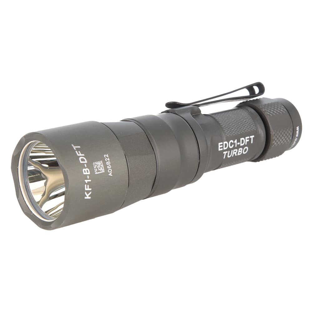 SureFire Everyday Carry 1 Dual-Fuel Turbo 500 LU LED Flashlight EDC1 ...