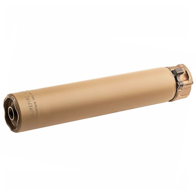 SureFire SOCOM762 Ti2 .30 Cal Dark Earth Suppressor w/Fast-Attach Mount ...