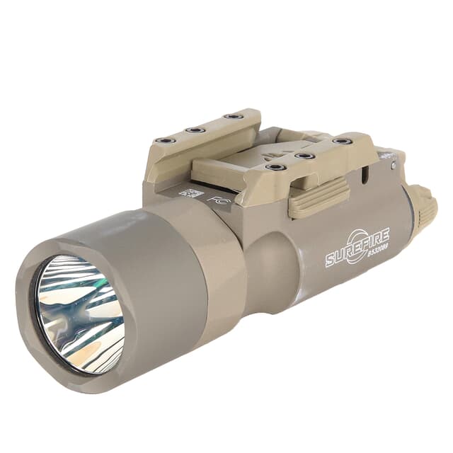 SureFire X300 Turbo 500 LU High-Candela 6V Tan WeaponLight w/Universal ...