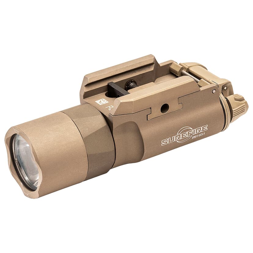 SureFire X300U-B Ultra 1000 LU Tan Handgun WeaponLight w/ Thumb Screw ...