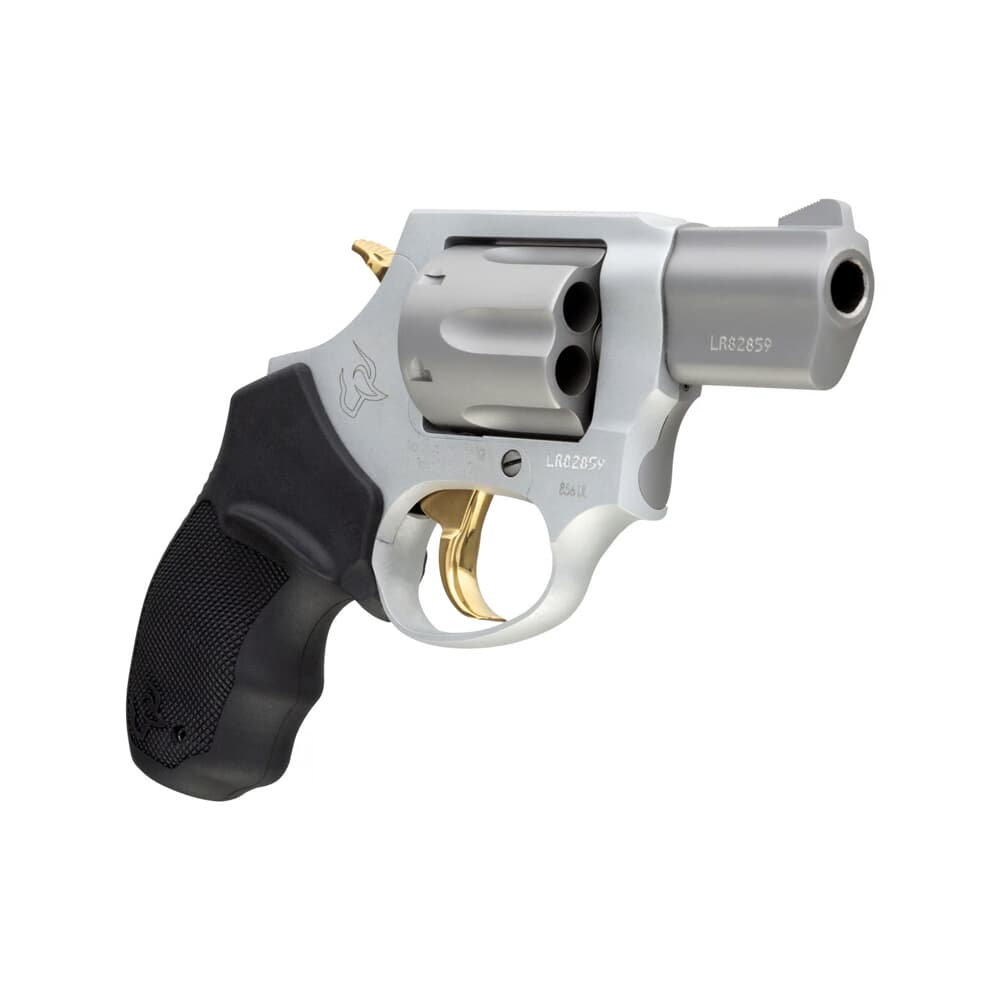Taurus 856 Ultra Lite .38 Special SS 2" 6rd Gold Accents Revolver 2 ...