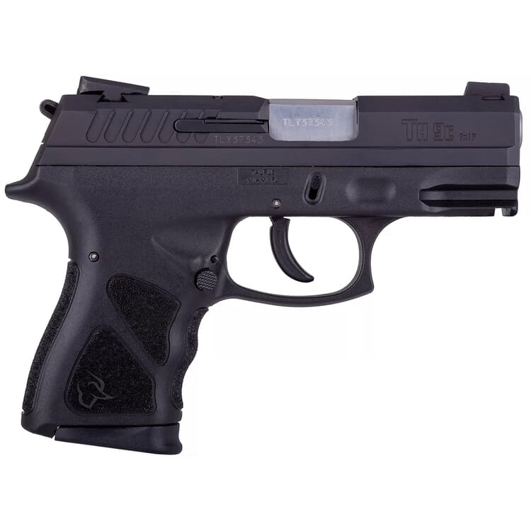 Taurus TH9 9mm Compact Bk/Bk 3.54" Pistol w/(1)17rd & (1)13rd Mag 1 ...