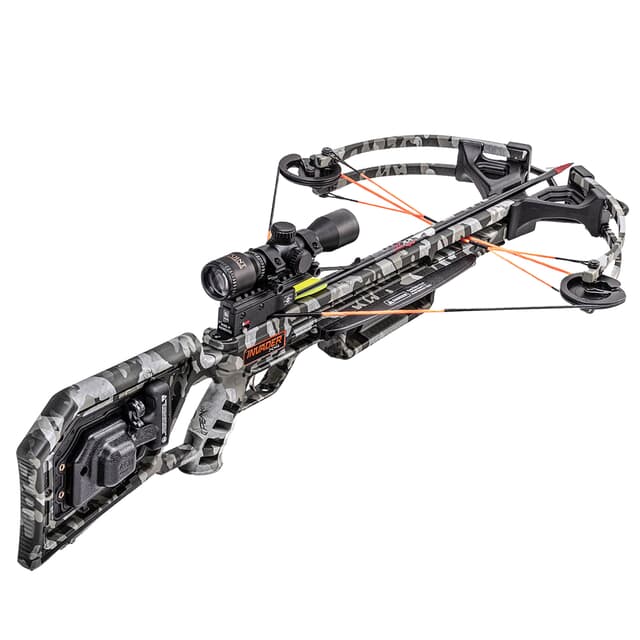 Wicked Ridge Invader X4 REFURBISHED Crossbow w/ACUdraw 50, Multi-Line ...