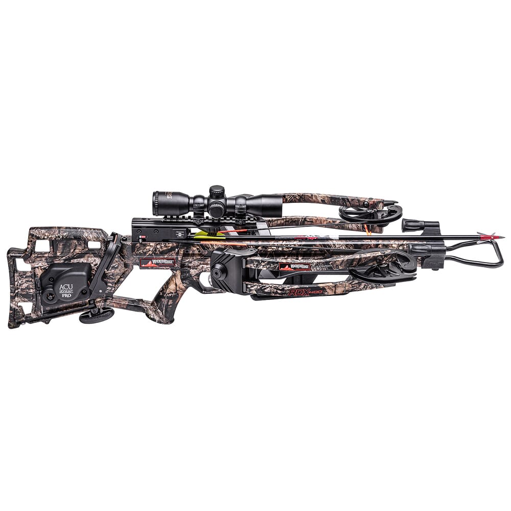 Wicked Ridge RDX 400 Mossy Oak Country Crossbow w/ACUdraw PRO and Multi ...