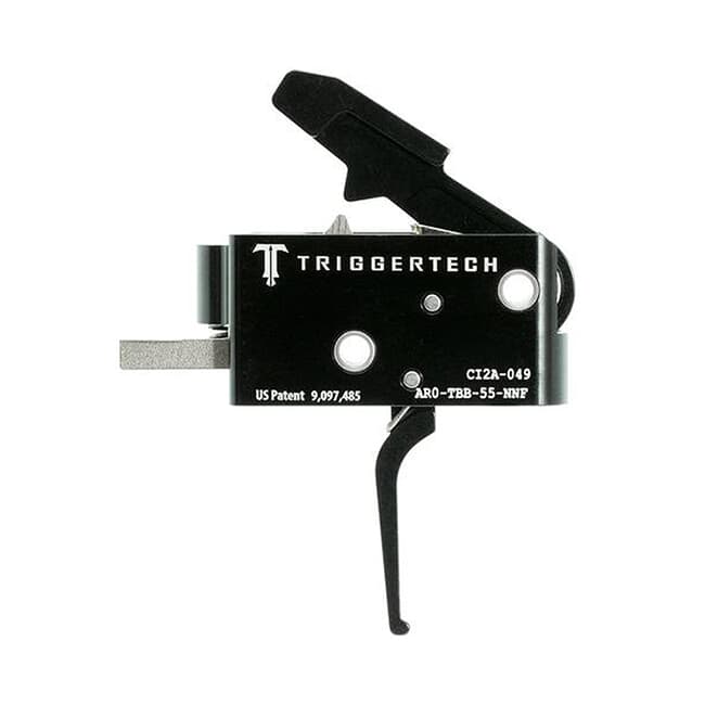 TriggerTech AR15 Combat Flat Blk/Blk Two Stage Trigger AR0-TBB-55-NNF For Sale - EuroOptic