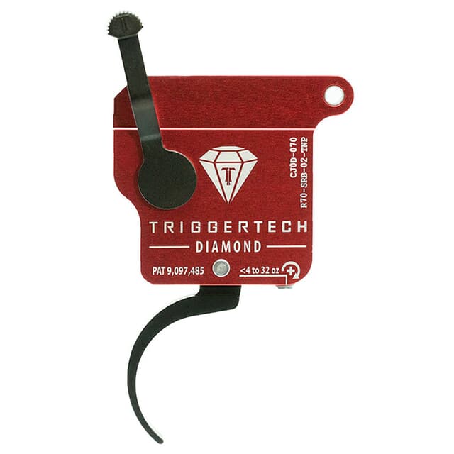 TriggerTech Rem 700 Clone Diamond Pro Clean Blk/Red Single Stage ...