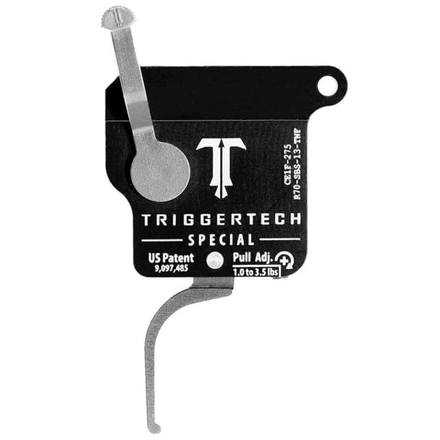 TriggerTech Rem 700 Clone Special Flat Clean SS/Blk Single Stage ...