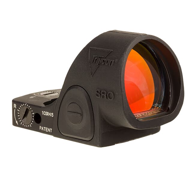 Shop Trijicon SRO Sight – Adjustable LED 2.5 MOA Red Dot Reflex Optic ...