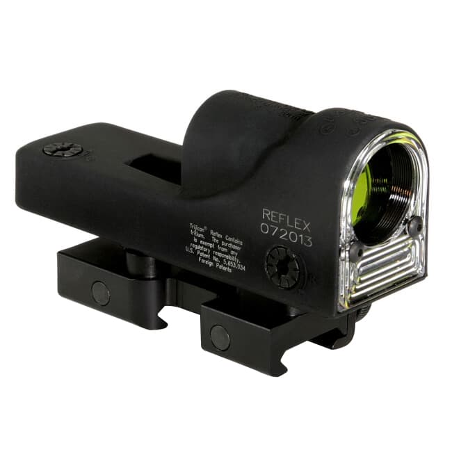 Trijicon 1x24 Reflex Amber 6.5 MOA Dot w/ Flattop Mount RX01-14 | SHIPS ...