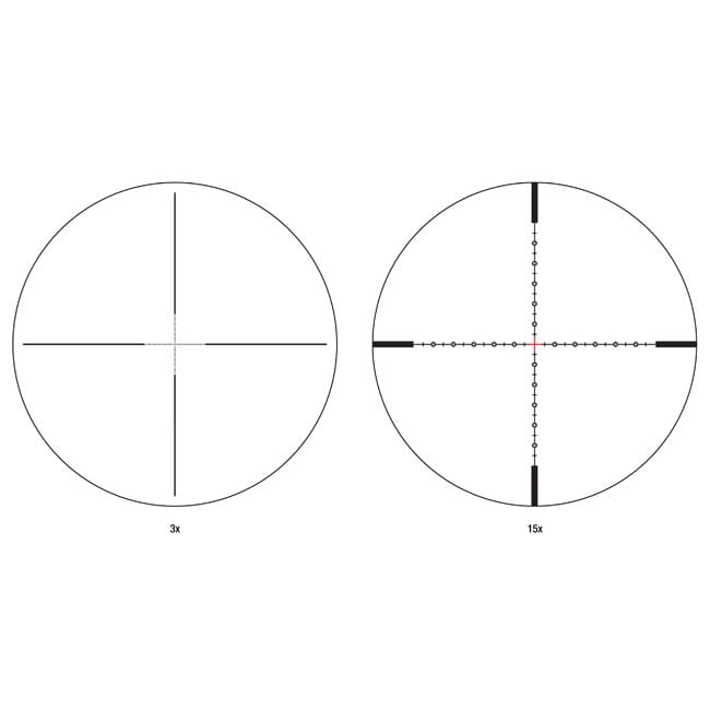 Trijicon TARS 3-15x50 Riflescope w/MIL Adj Red JW MIL-Square Reticle ...