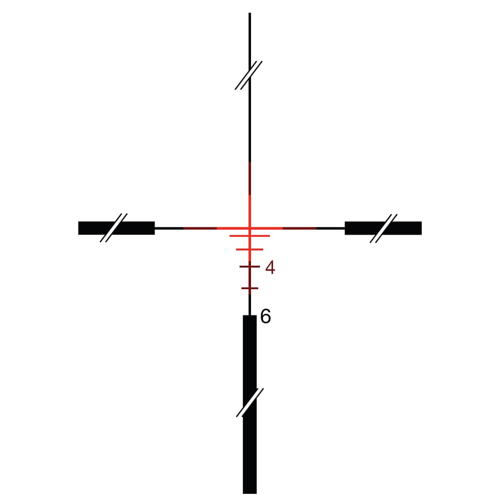 Trijicon 4x32 ACOG Dual Illum Red Crosshair .223 Reticle w/Colt Knob ...