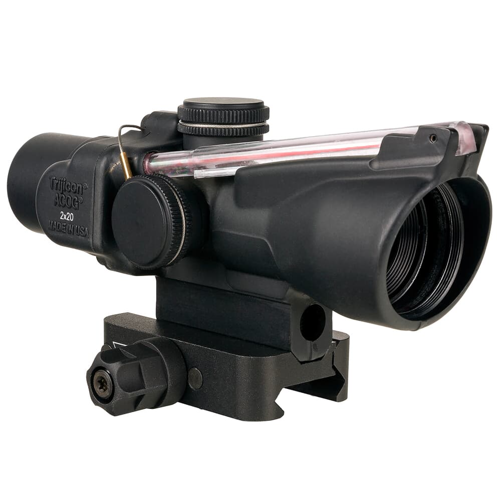 Trijicon ACOG 2x20 Dual Illum Red Crosshair Compact Riflescope w/Q-LOC ...