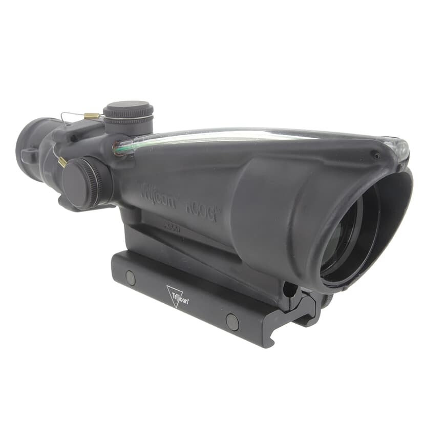 Trijicon USED ACOG 3.5x35 Dual Illum Green Horseshoe/Dot .223 Ballistic ...