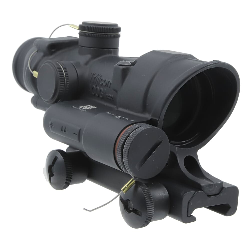 Trijicon USED ACOG 4x32 Red Crosshair .223/5.56 BDC LED Riflescope w ...