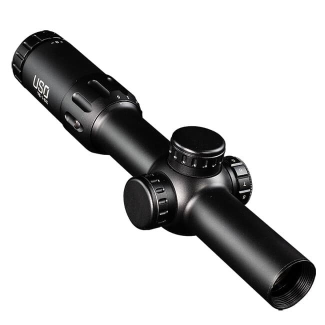US Optics TS 1-6x24mm; 30 mm Tube; Digital Red FFP MS2 Reticle ...