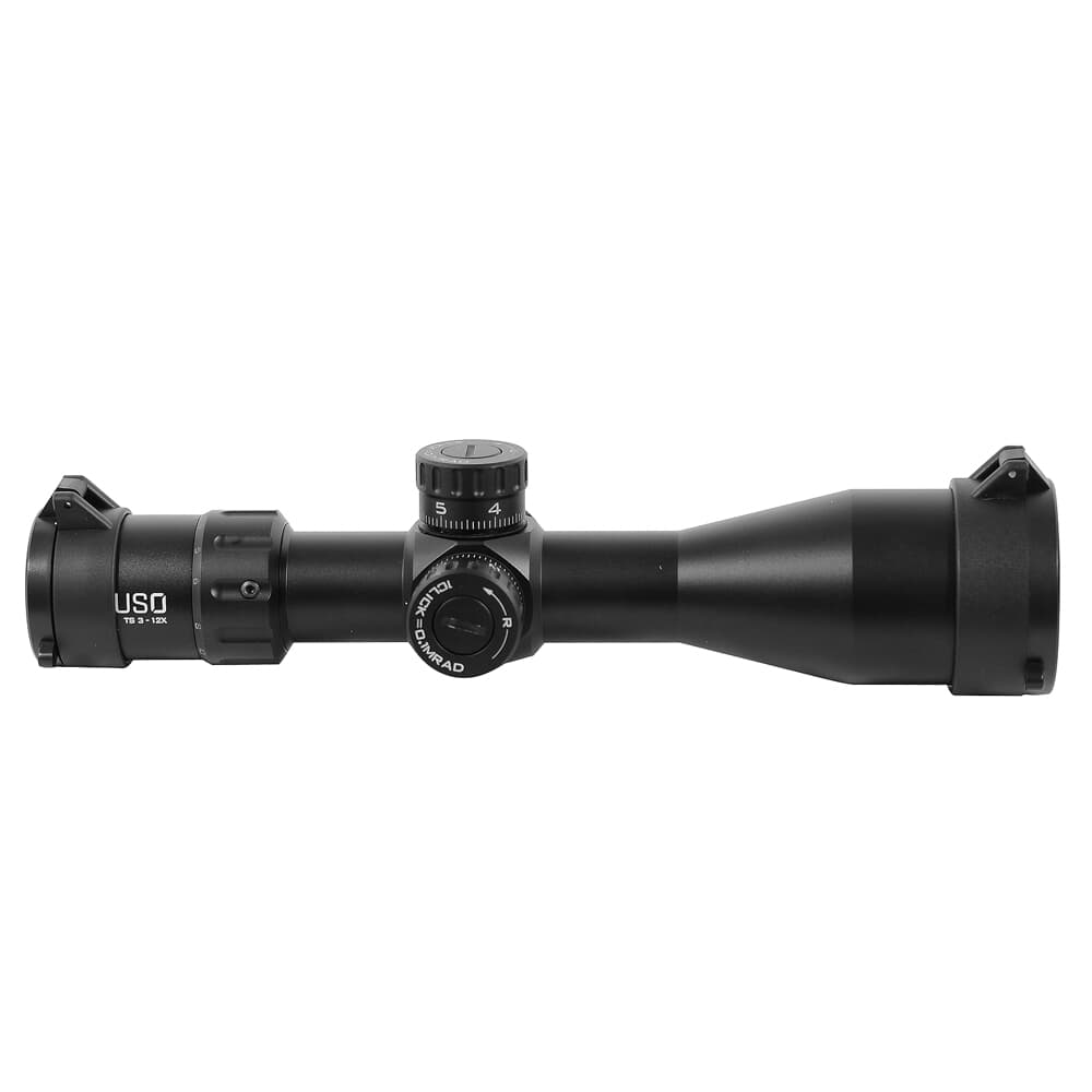 US Optics 3-12x42mm Non-Illuminated FFP MHR Reticle .1mrad TS-12X-MHR ...
