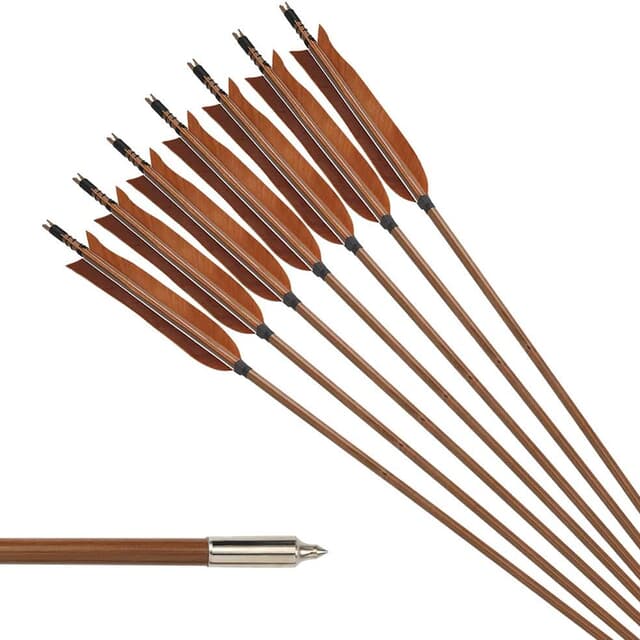 Victory Archery Bamboo Trad 400 Shafts 12pk BTVFG-400S-12 For Sale ...