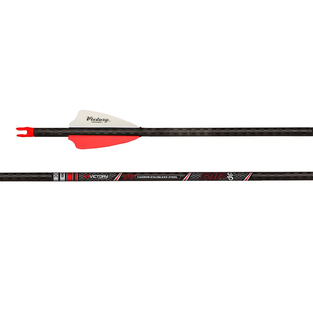 Victory Archery RIP SS Sport 350 GPI: 9.9 Fletched Arrow 6pk RIPSSS ...