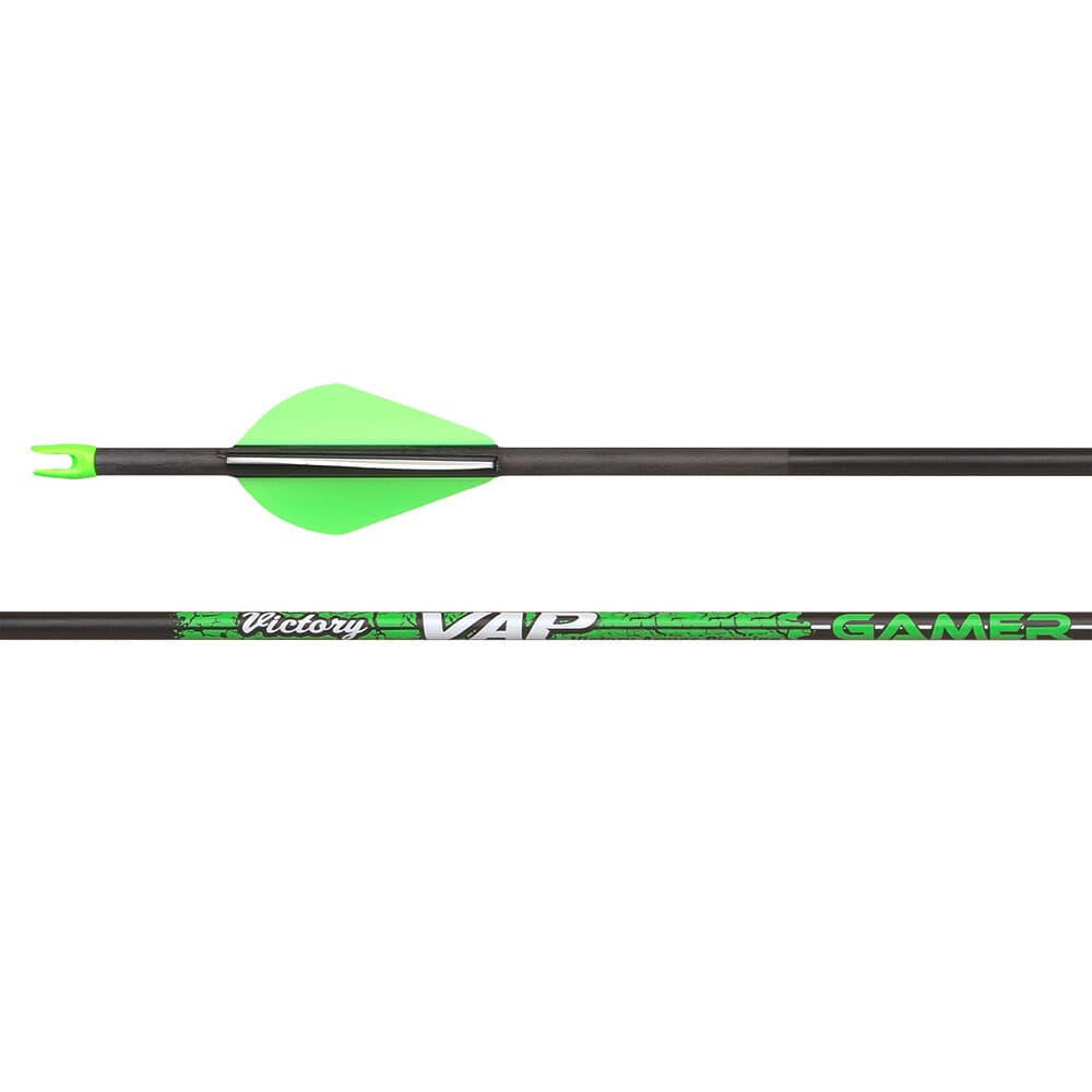 Victory Archery VAP Gamer 400 GPI: 7.2 Fletched Arrow 6pk VAPG-400FB-6 ...