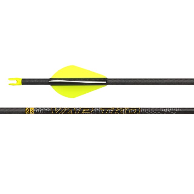 Victory Archery VAP TKO Elite 175 Low Torque GPI: 13.1 Fletched Arrow ...