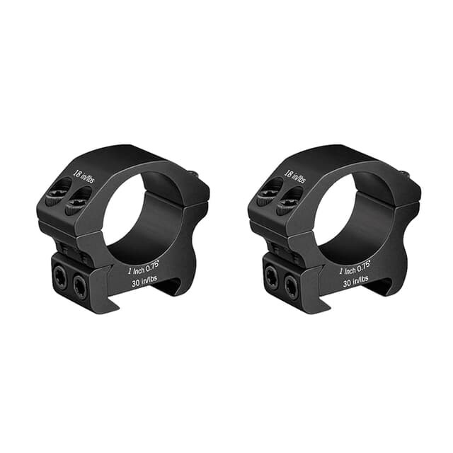 Shop Vortex Pro Scope Rings | 1" Low (0.75") Pro Series Rings - EuroOptic