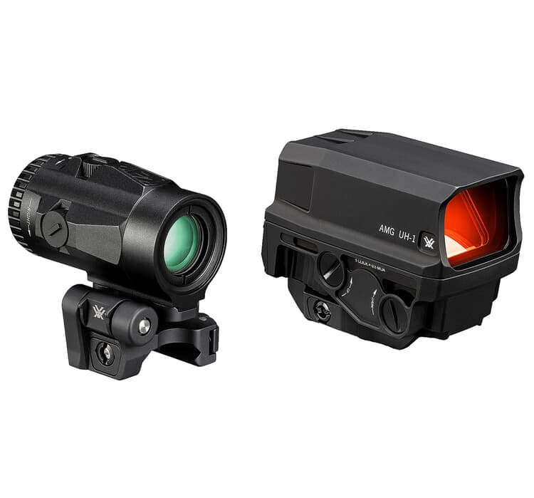 Vortex AMG UH-1 Gen II Holographic Sight & Micro 3x Bundle - EuroOptic