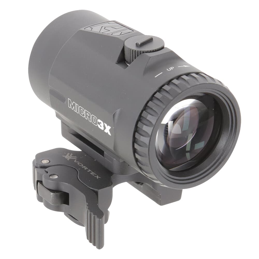 Vortex USED Micro 3x Magnifier w/Quick Release Flip Mount V3XM Scratch ...