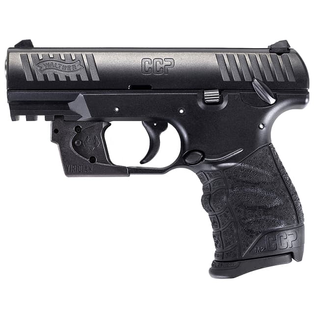 Walther CCP M2 9mm Pistol with Viridian Red Laser and 2 Mags 5080500VRL ...