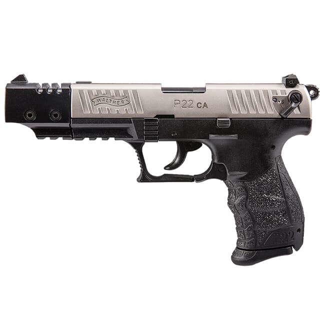 Walther P22 .22lr CA Nickel Target 5120337 | Flat Rate Shipping ...