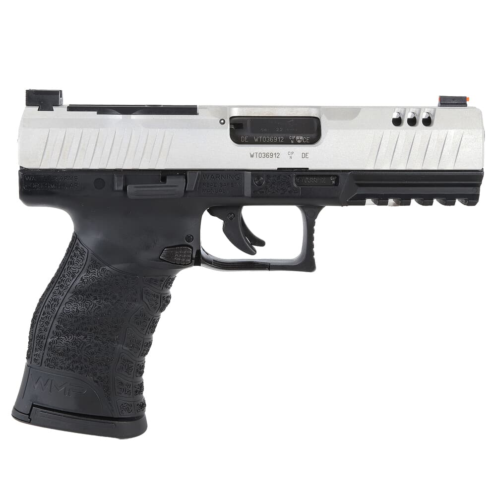 Walther Arms .22 WMR 4.5" Bbl Silver Walther Magnum Pistol w/(2) 15rd ...
